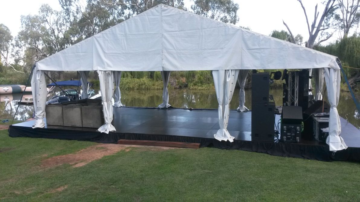 1m High Stage Platform - Shepp Hire